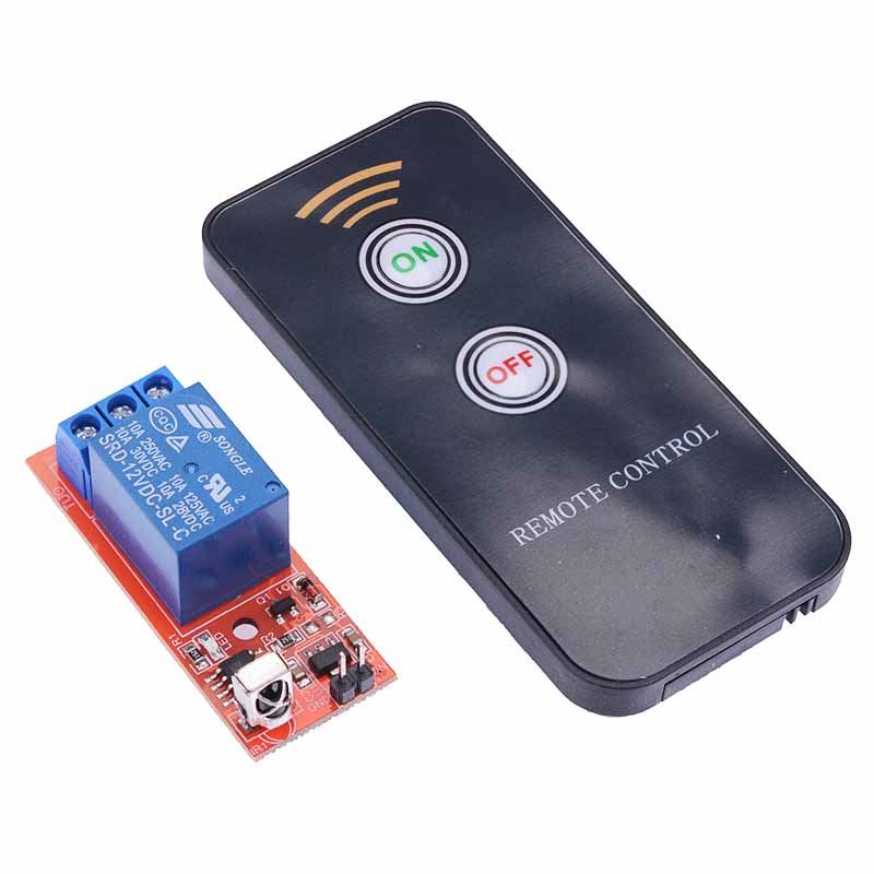 1 Channel 12V Latching Remote Control Wireless Relay Board Module ...