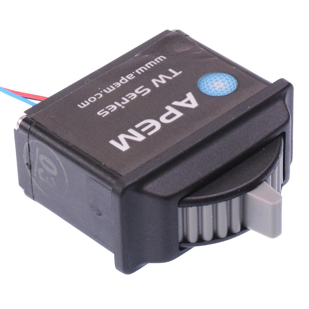 TW01GRY APEM Hall Effect Thumbwheel Self Centering Joystick — Switch ...