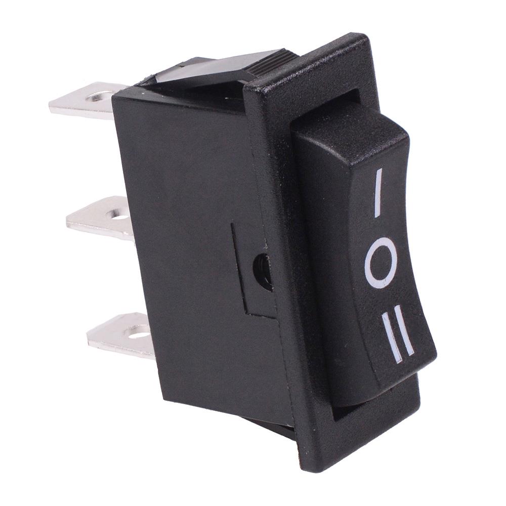 On-Off-On Rectangle Rocker Switch SPDT 10A 250VAC R13-91D-01 — Switch ...