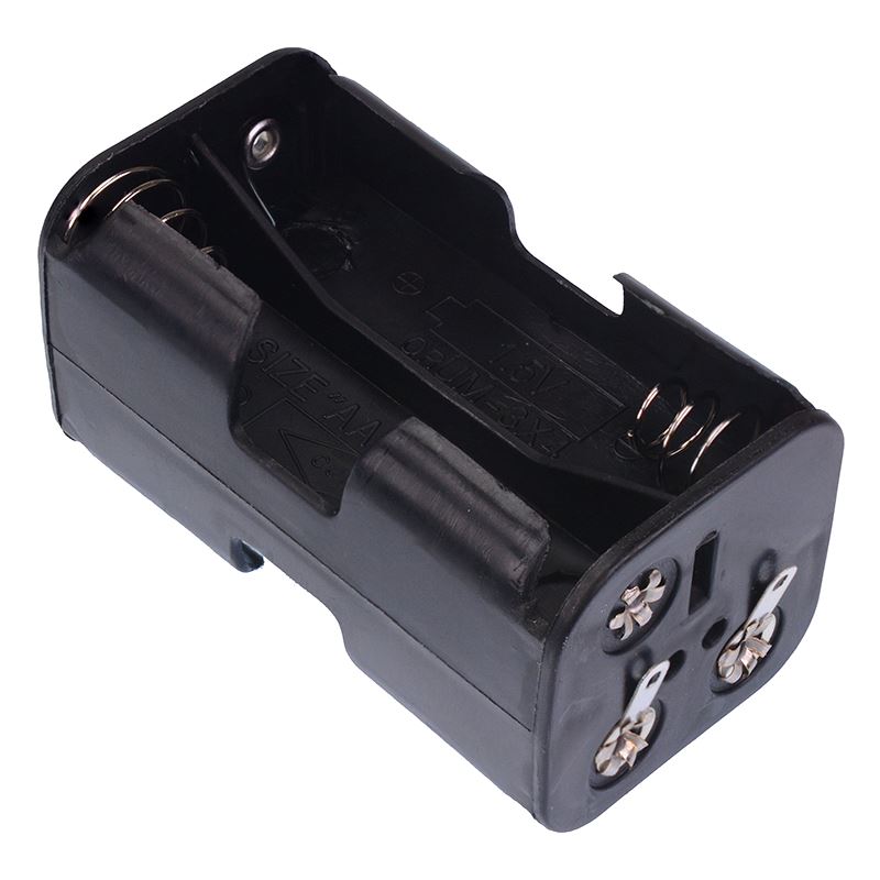 AA x 4 Battery Holder Solder Lug Terminals — Switch Electronics | Your ...