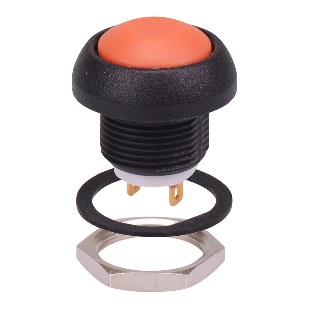 ISR3SAD900 Orange Momentary 12mm Push Button Switch SPST IP67 APEM ...
