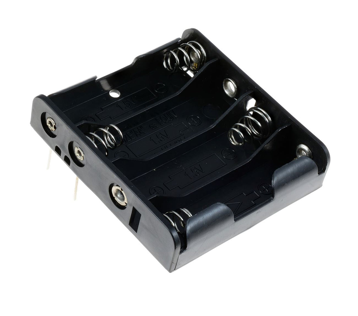 AA x 4 Battery Holder PCB Mount — Switch Electronics | Your One Stop ...