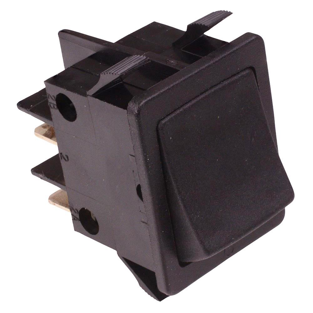 210B5NN Black On-Off Rectangle Rocker Switch DPST 16A 250VAC — Switch ...