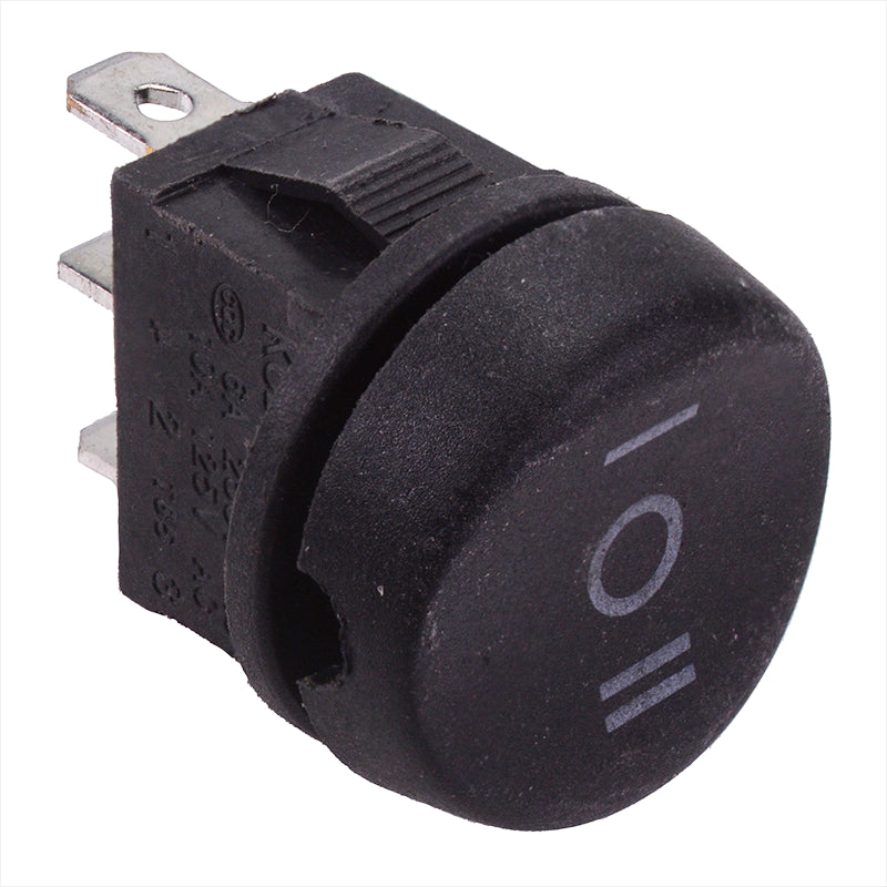 On-Off-On Round Rocker Switch SPDT — Switch Electronics | Your One Stop ...