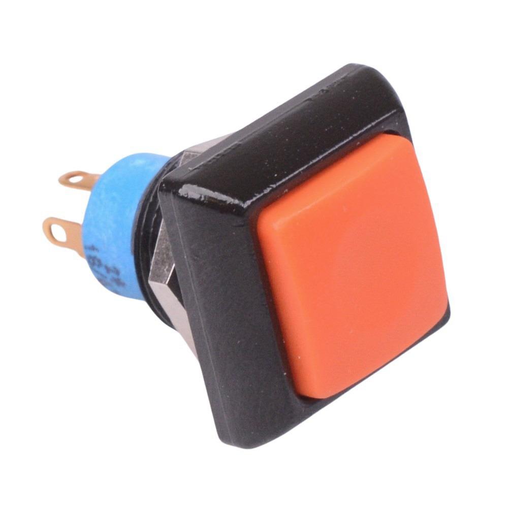 IPC5SAD9 APEM Orange Square Momentary NO/NC 12mm Push Button Switch IP ...