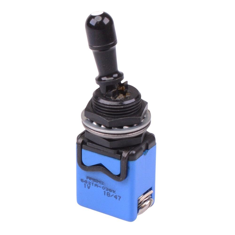 6421A-038K-1V APEM On-Off 12mm Locking Lever Toggle Switch SPST ...